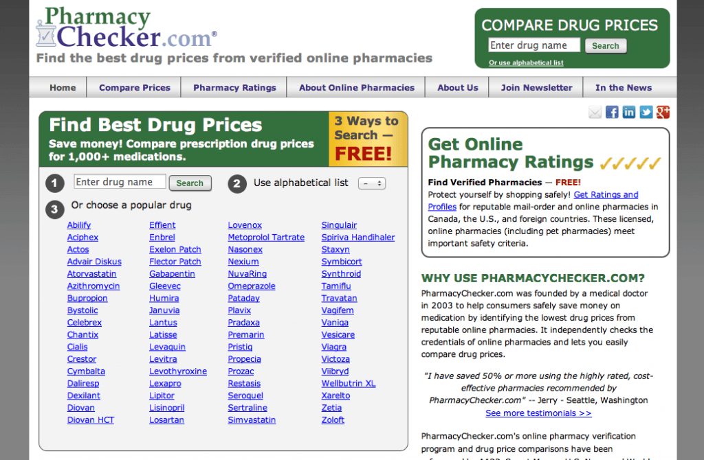 Pharmacychecker.com review - A Guide to Low Cost Canadian and U.S ...