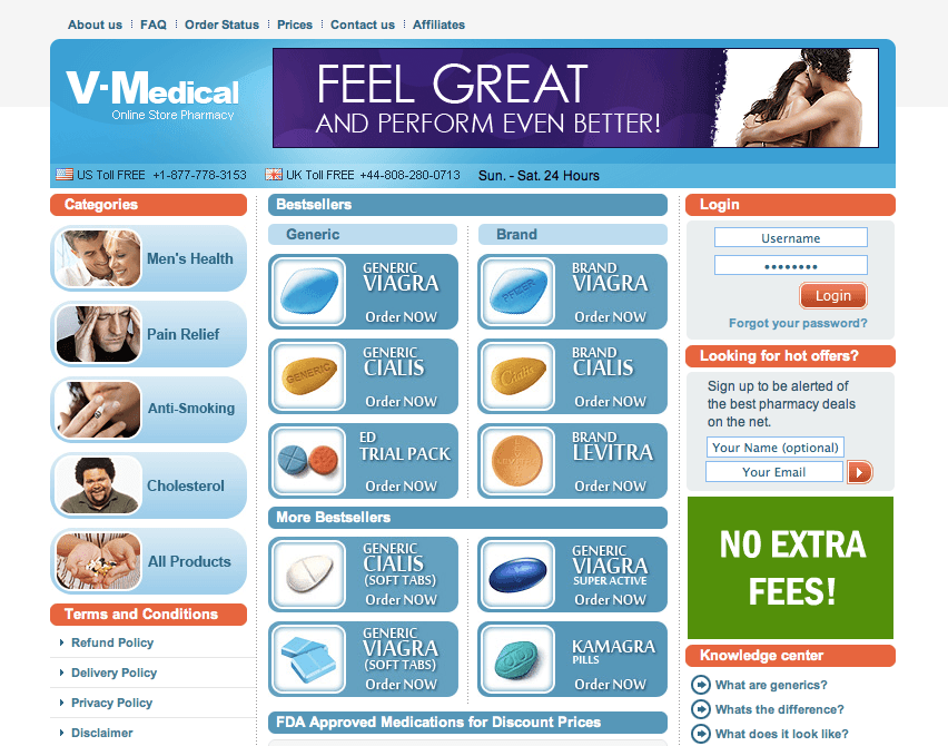 V-medical.com review – Customer Oriented Online Pharmacy