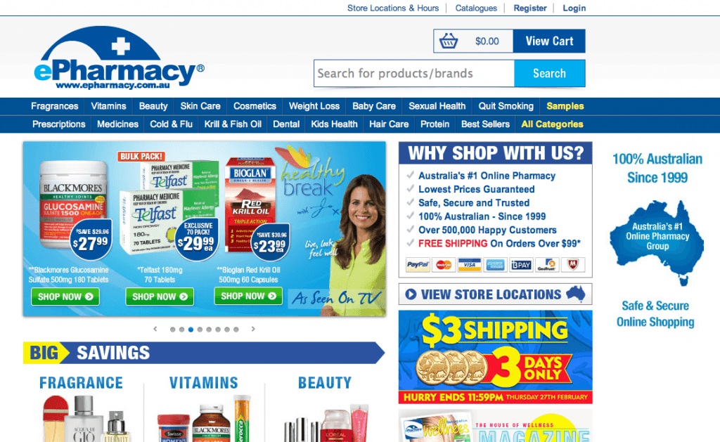Epharmacy.com.au Review: One-Stop Online Drug Store