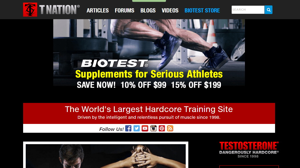 » T Nation Review – Information and Products for Intense Workout with ...