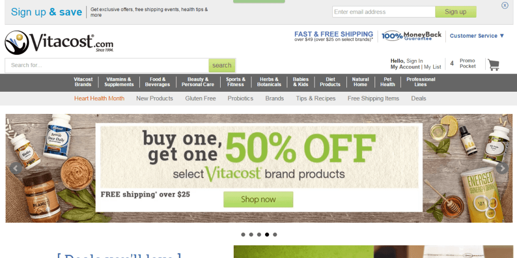 » Vitacost.com Review – A Safe Way to Purchase Items for a Healthy Life